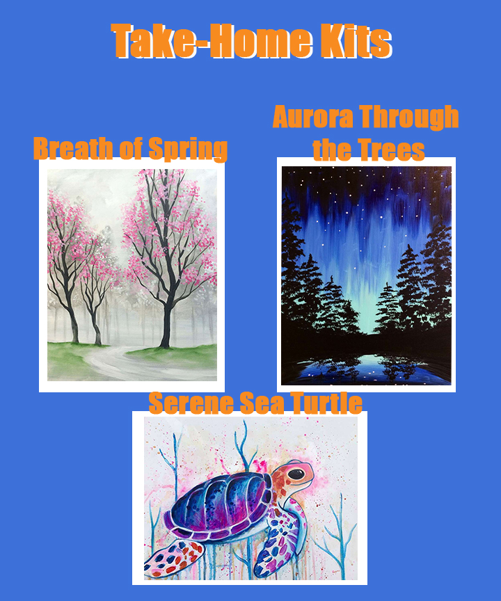 Take Home Paint Kits - Fri, Apr 17 3PM at Briarcliff