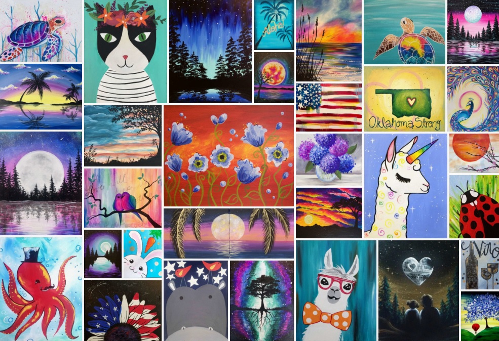 Take Home Paint Kits - Pinot's Palette