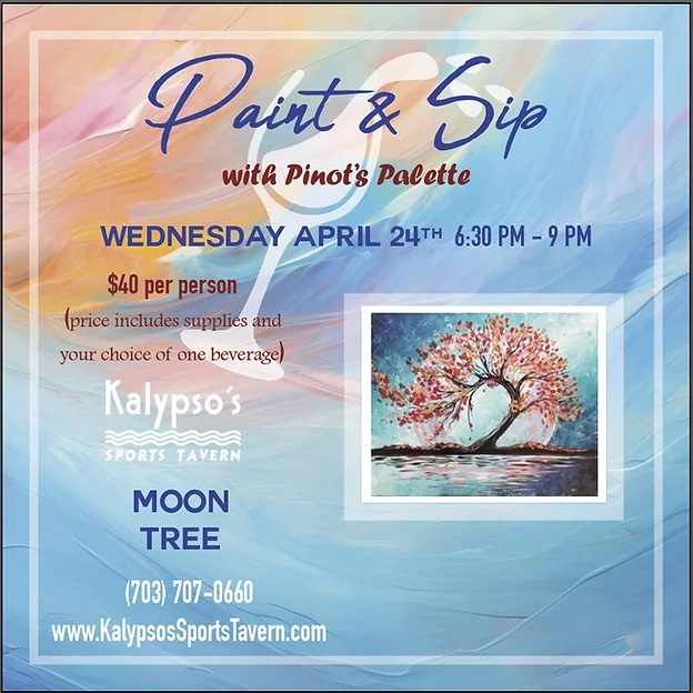 Paint and Sip in Dulles - Dulles Pinot's Palette