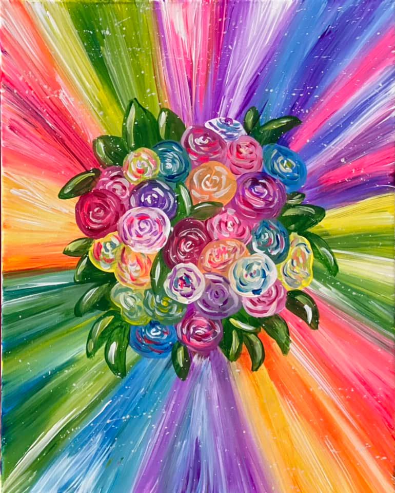 Paint and Sip in Dulles - Dulles Pinot's Palette