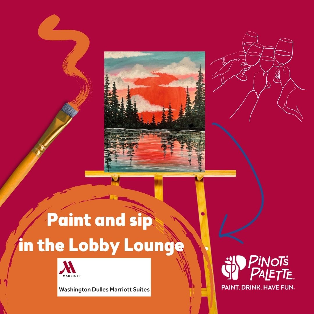 Paint and Sip in Dulles - Dulles Pinot's Palette