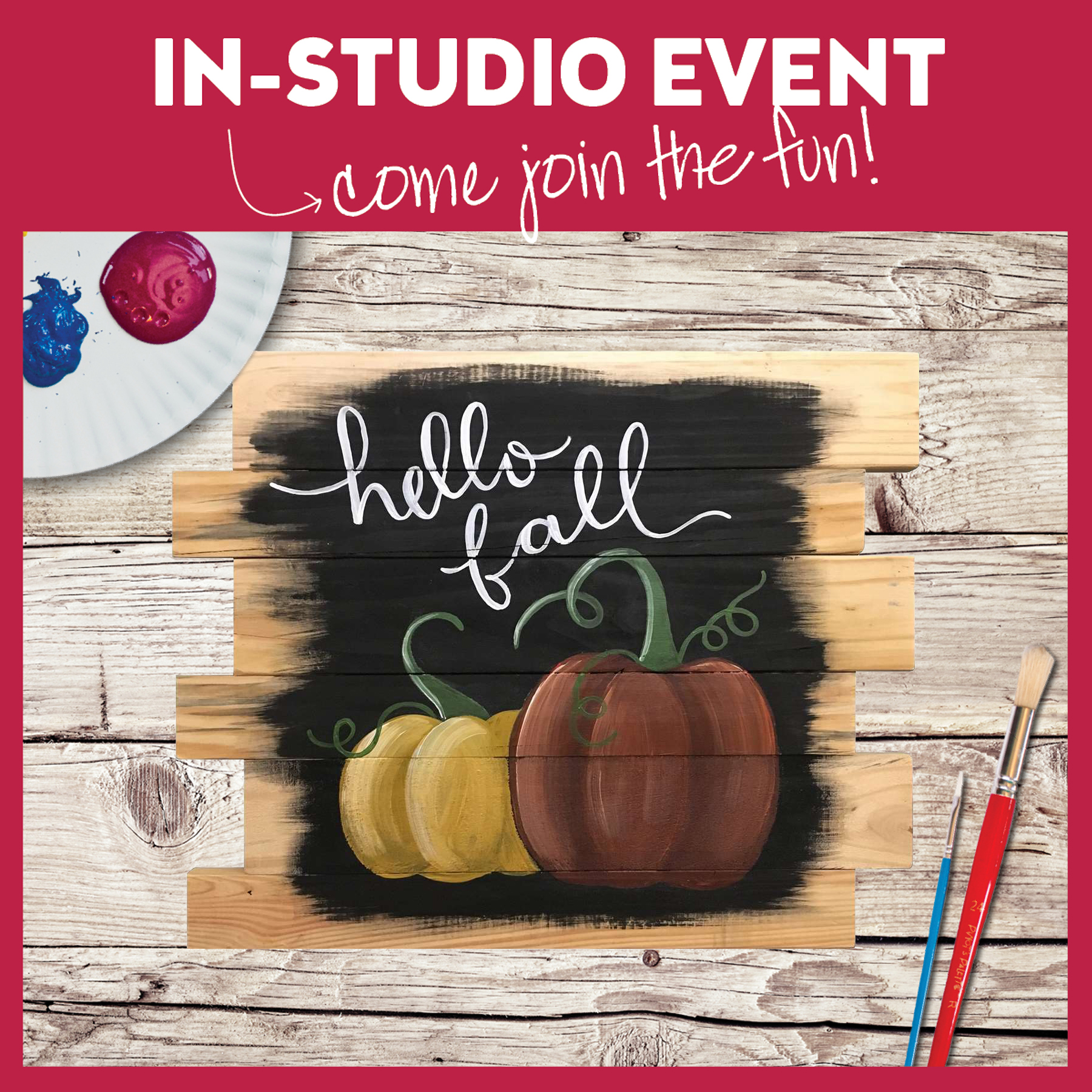 Paint and Sip in Hackettstown - Hackettstown Pinot's Palette