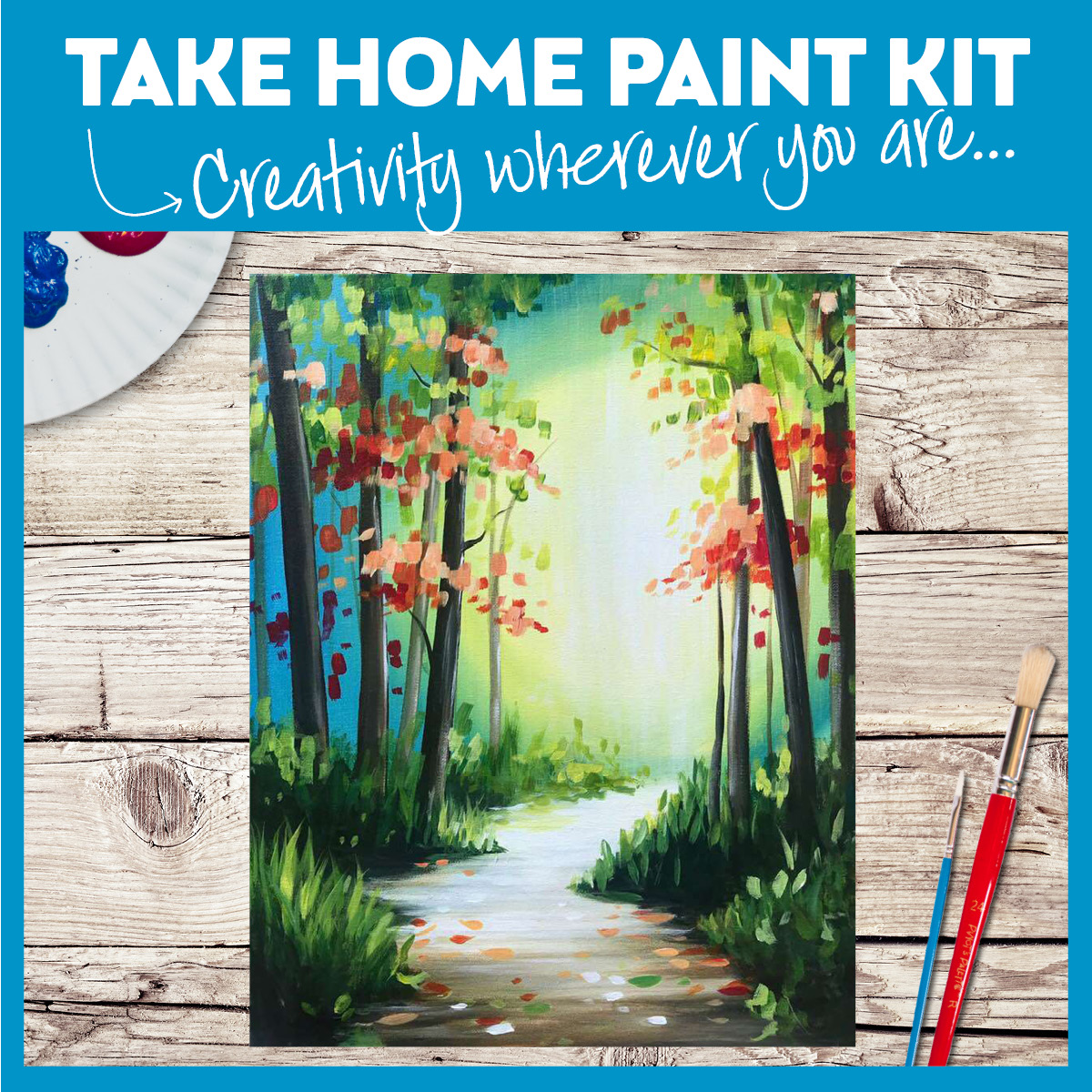 Take Home Paint Kits - Wed, Jan 13 2PM at Lexington Center