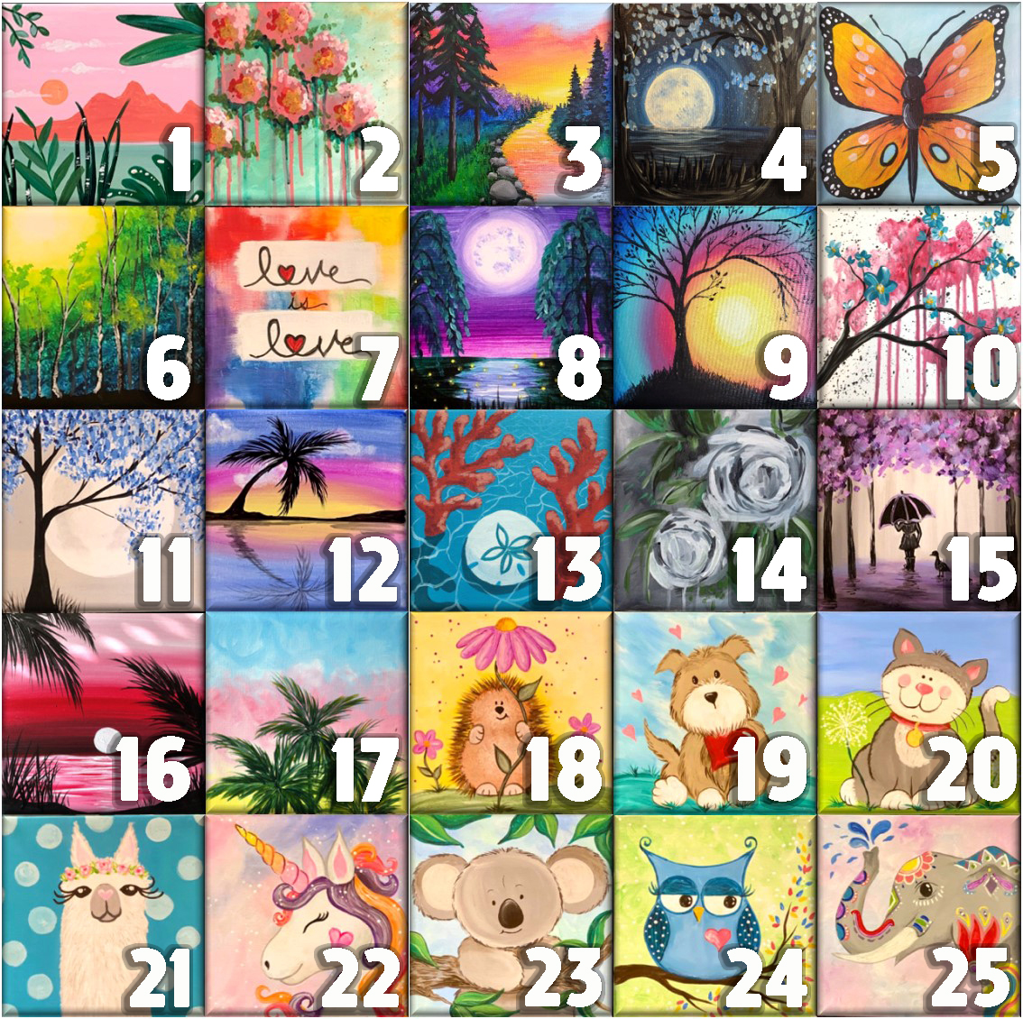 Take Home Paint Kits - Fri, Aug 07 2PM at Lexington Center