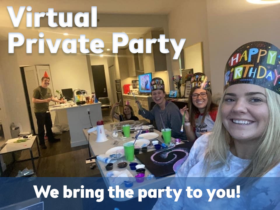 LIVE Private Virtual Classes - Pinot's Palette