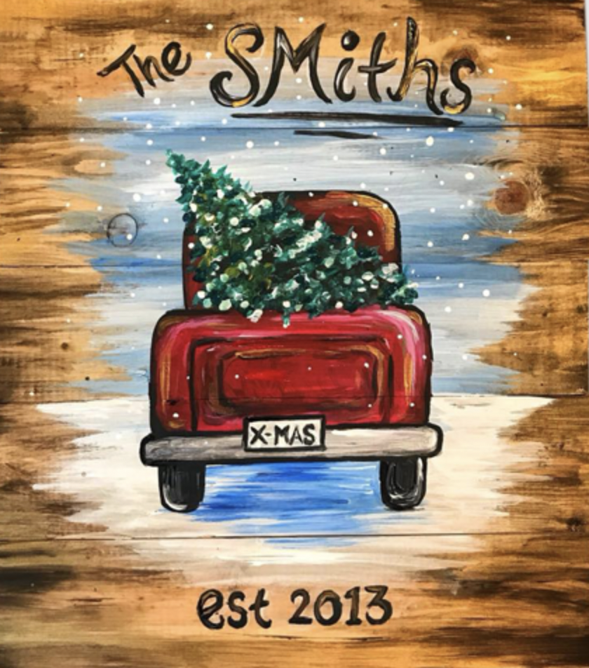 Paint and Sip in Montclair - Montclair Pinot's Palette