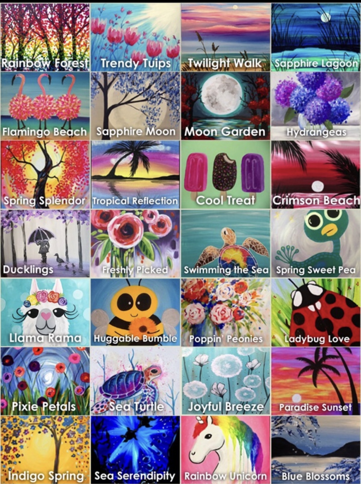 Take Home Paint Kits - Wed, Apr 15 2:30PM at South Barrington
