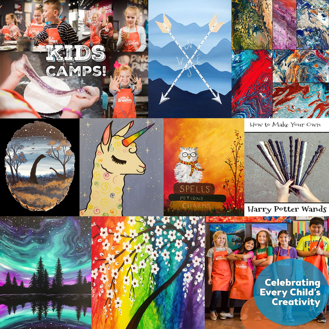 Kids Summer Art Camps! - Pinot's Palette